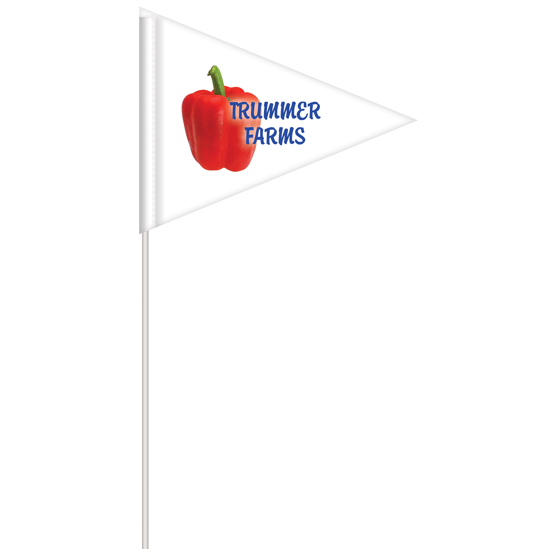 Custom Printed Field Flag – Single Sided