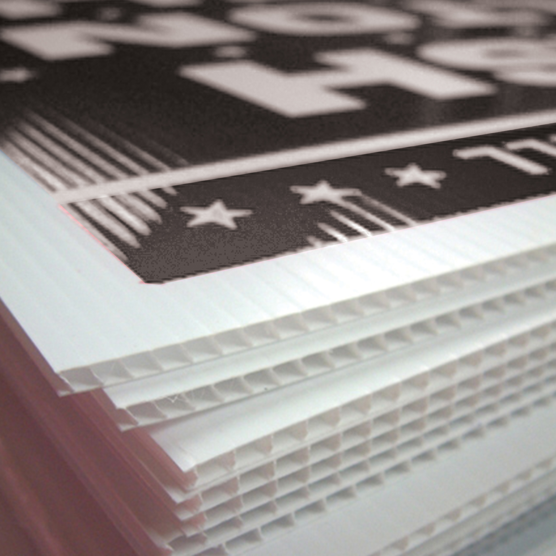 Corrugated Value Posting Signs - One Sided Print