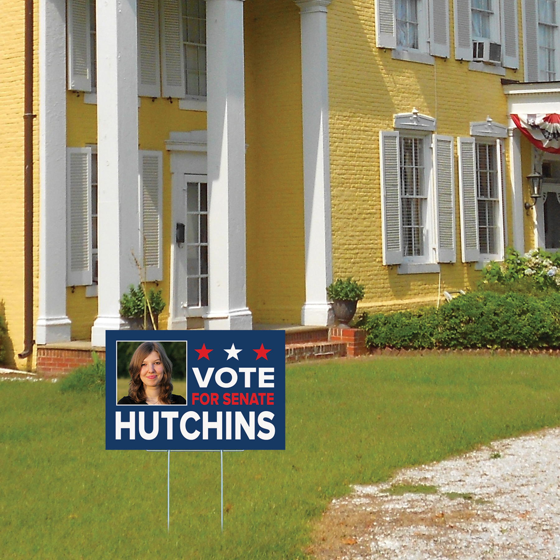 Small Corrugated Yard Sign - Full Color - 2 Sides