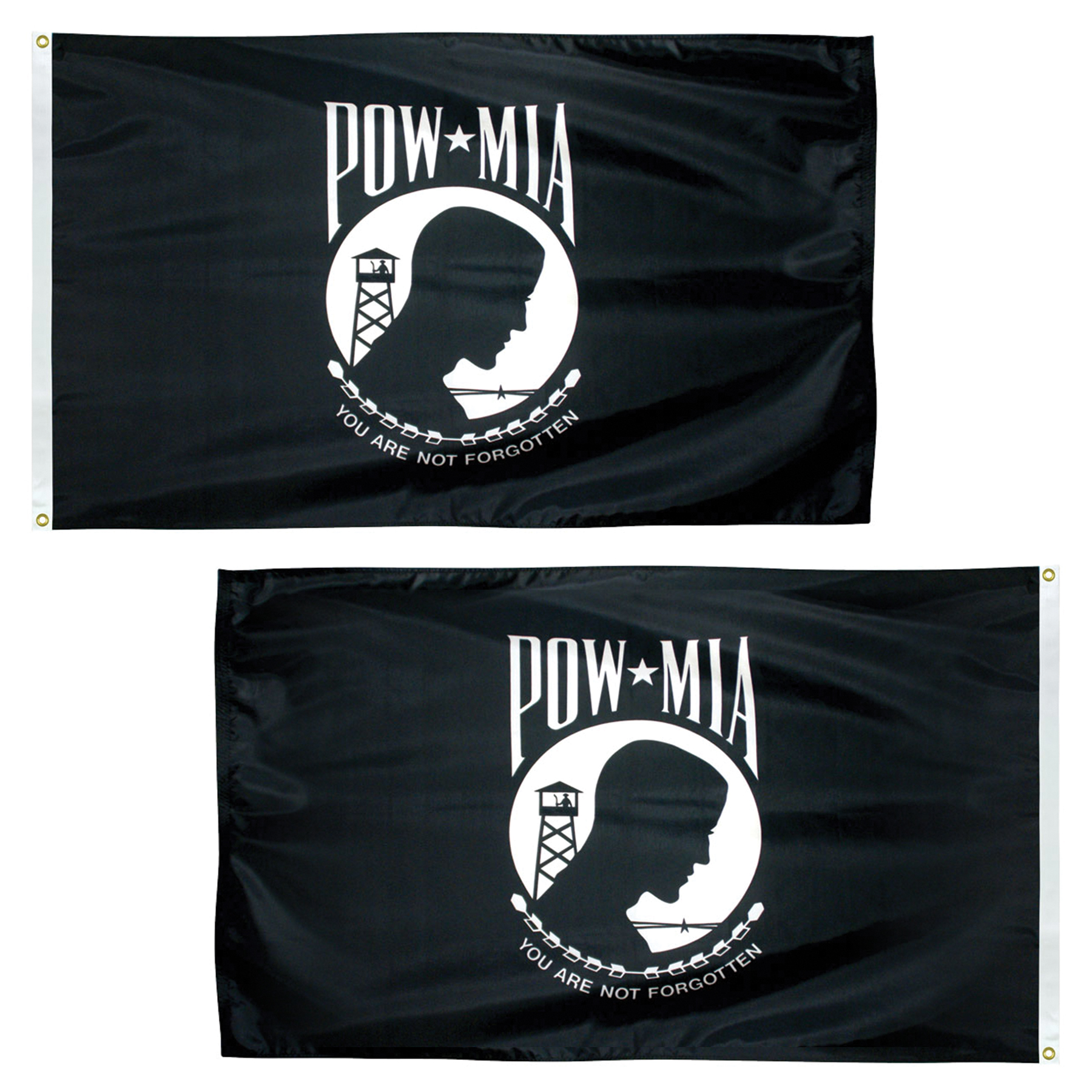 3' x 5' POW-MIA Double Sided Economy Polyester Flag