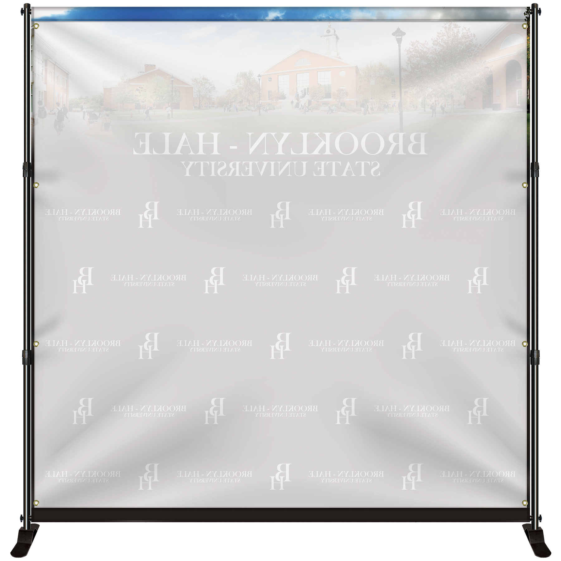 Premium 8' x 8' Backdrop Banner Kit