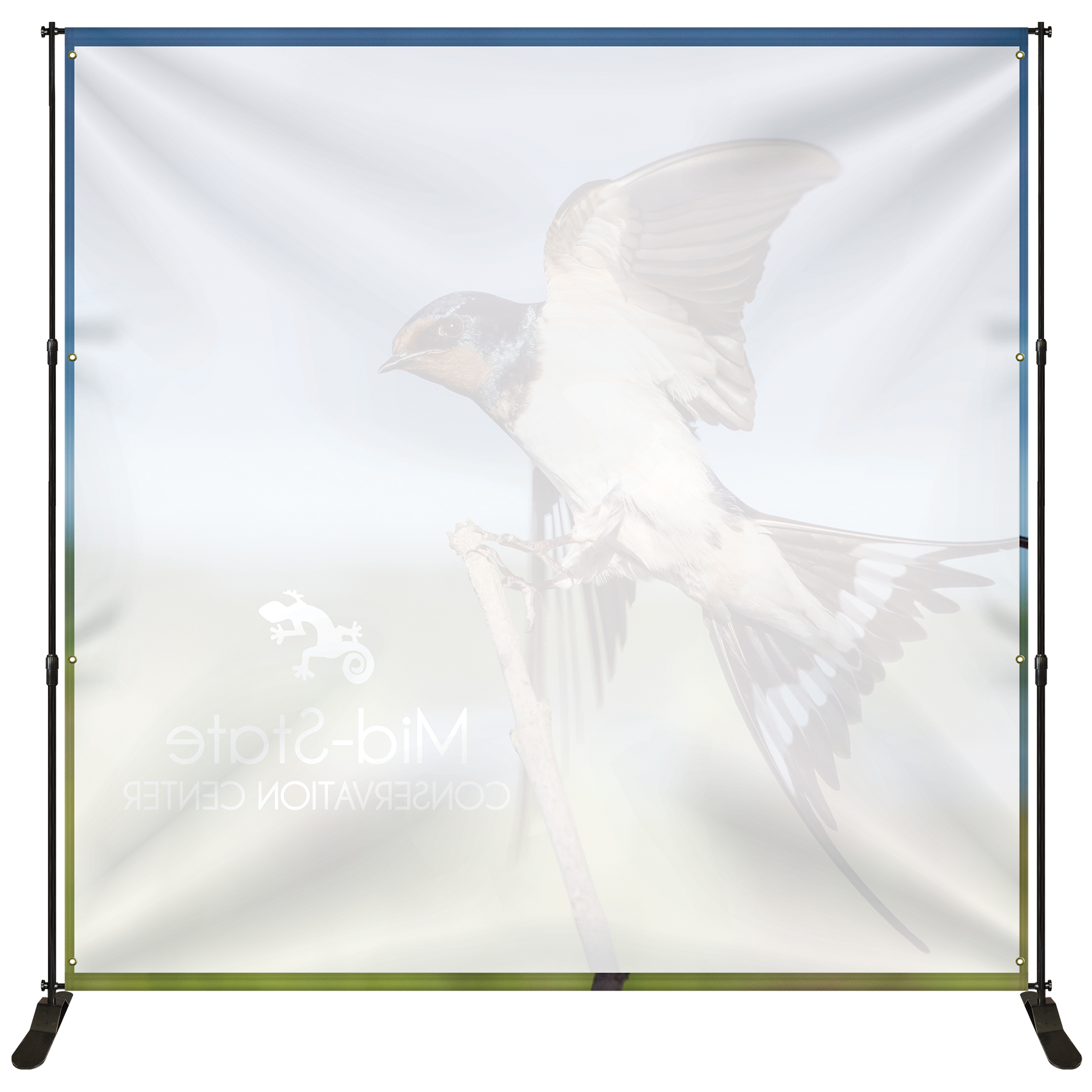 10' x 10' Premium Backdrop Banner Wall Kit
