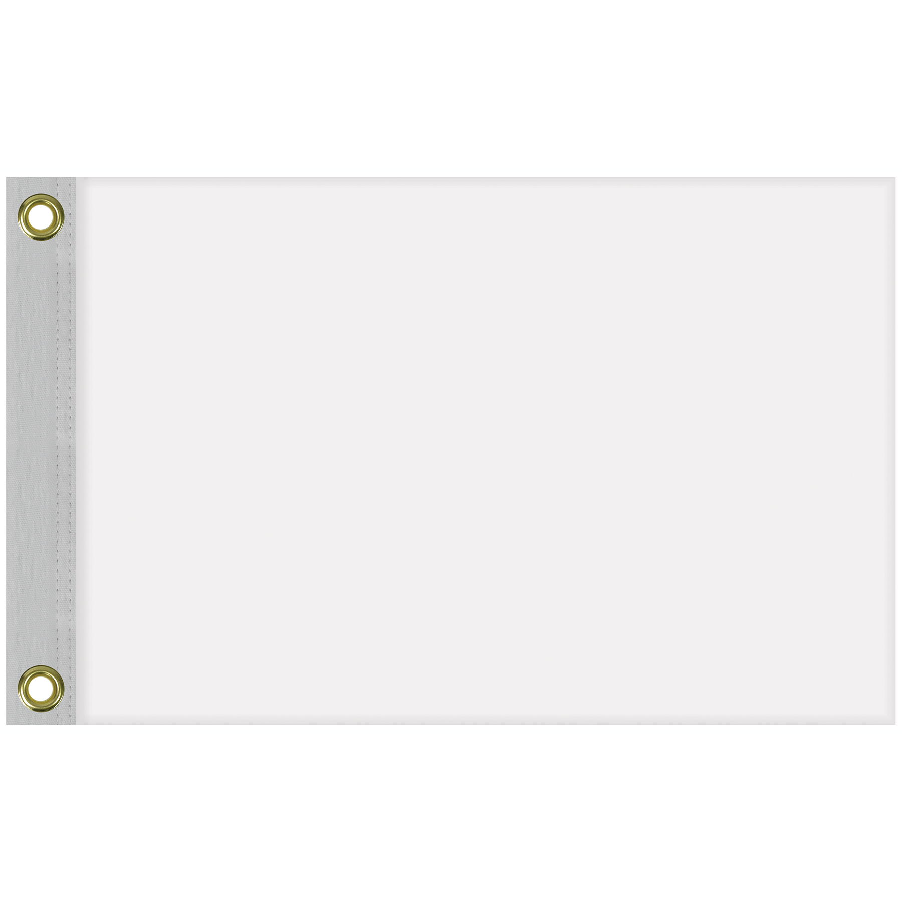 12" x 18" Single Reverse Knitted Polyester Rectangle Boat Flag