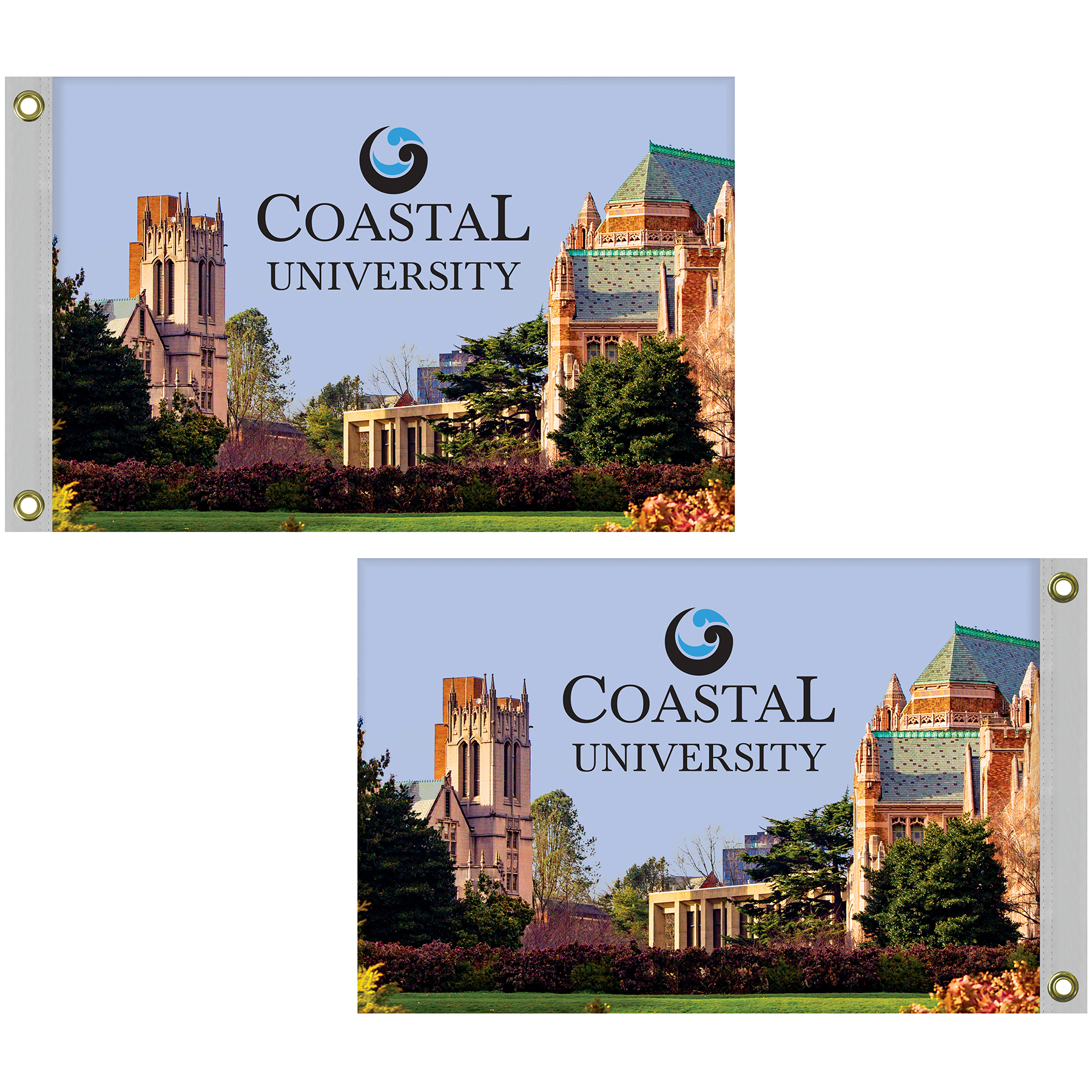 24" x 36" Double Sided Knitted Polyester Rectangle Boat Flag
