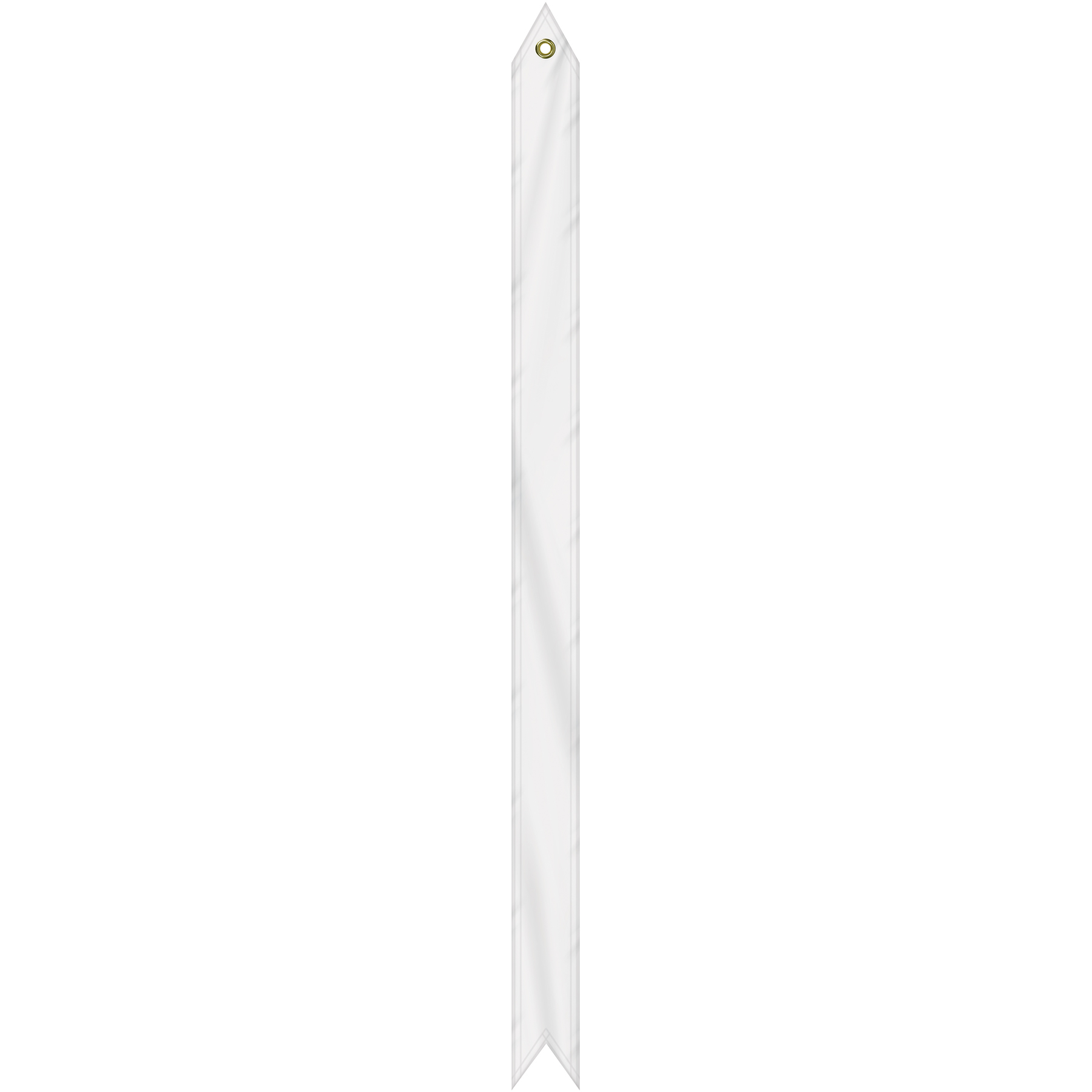 2 1/4" x 36" Custom Printed Nylon Streamer
