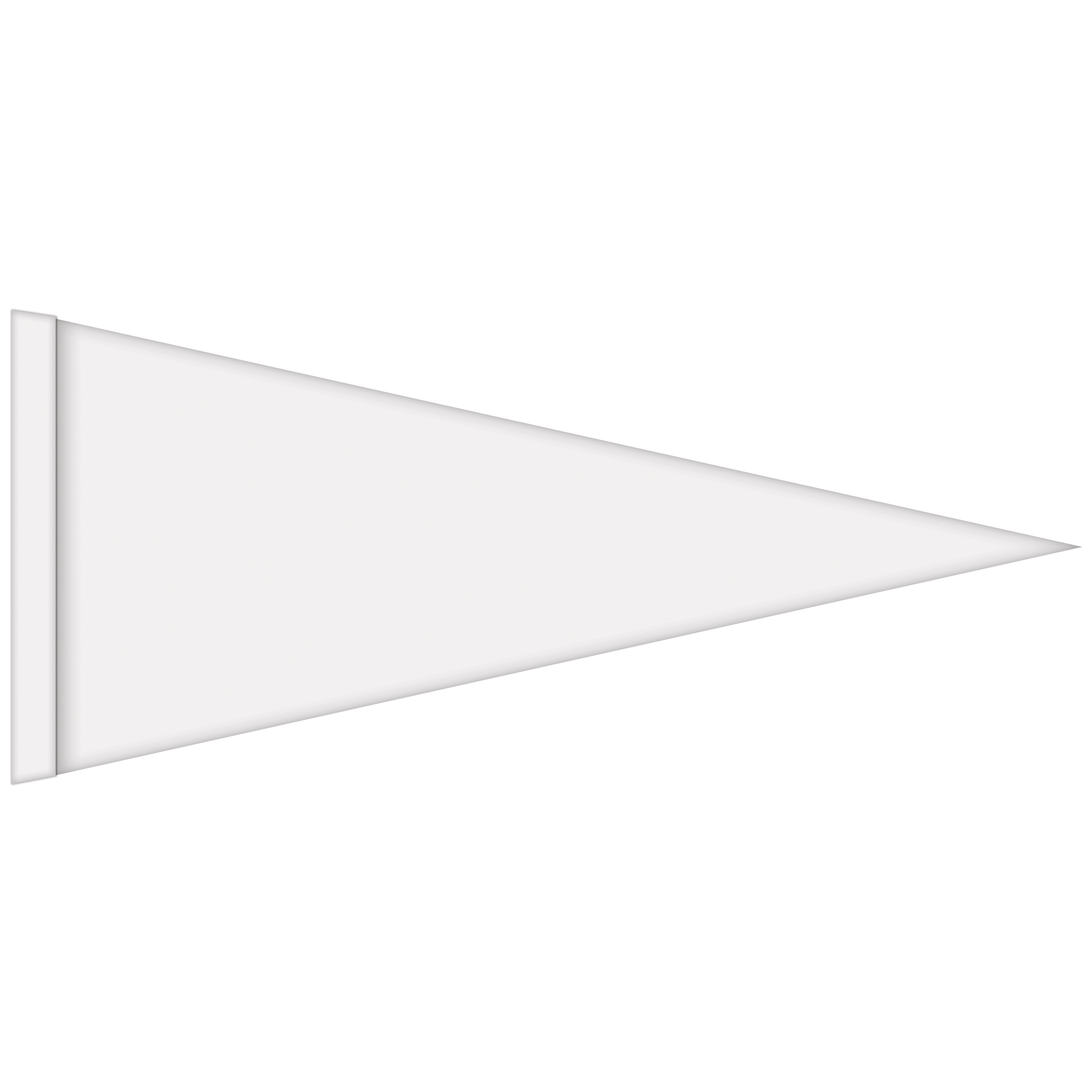 8" x 18" Custom Printed Felt Pennant