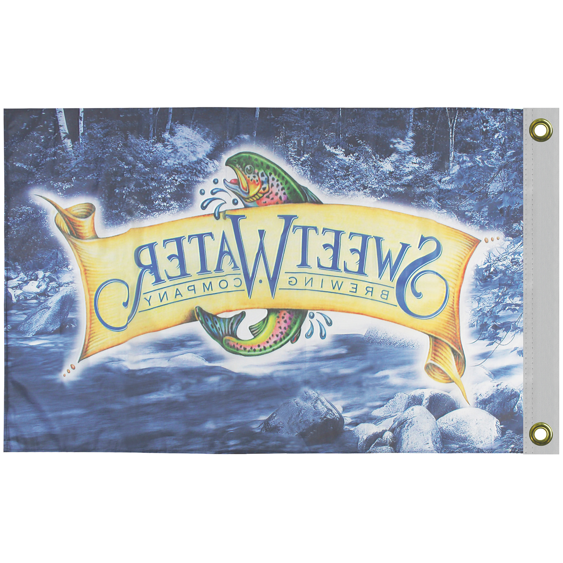 2' x 3' Standard Digitally Printed Single Reverse Knit Poly Flag