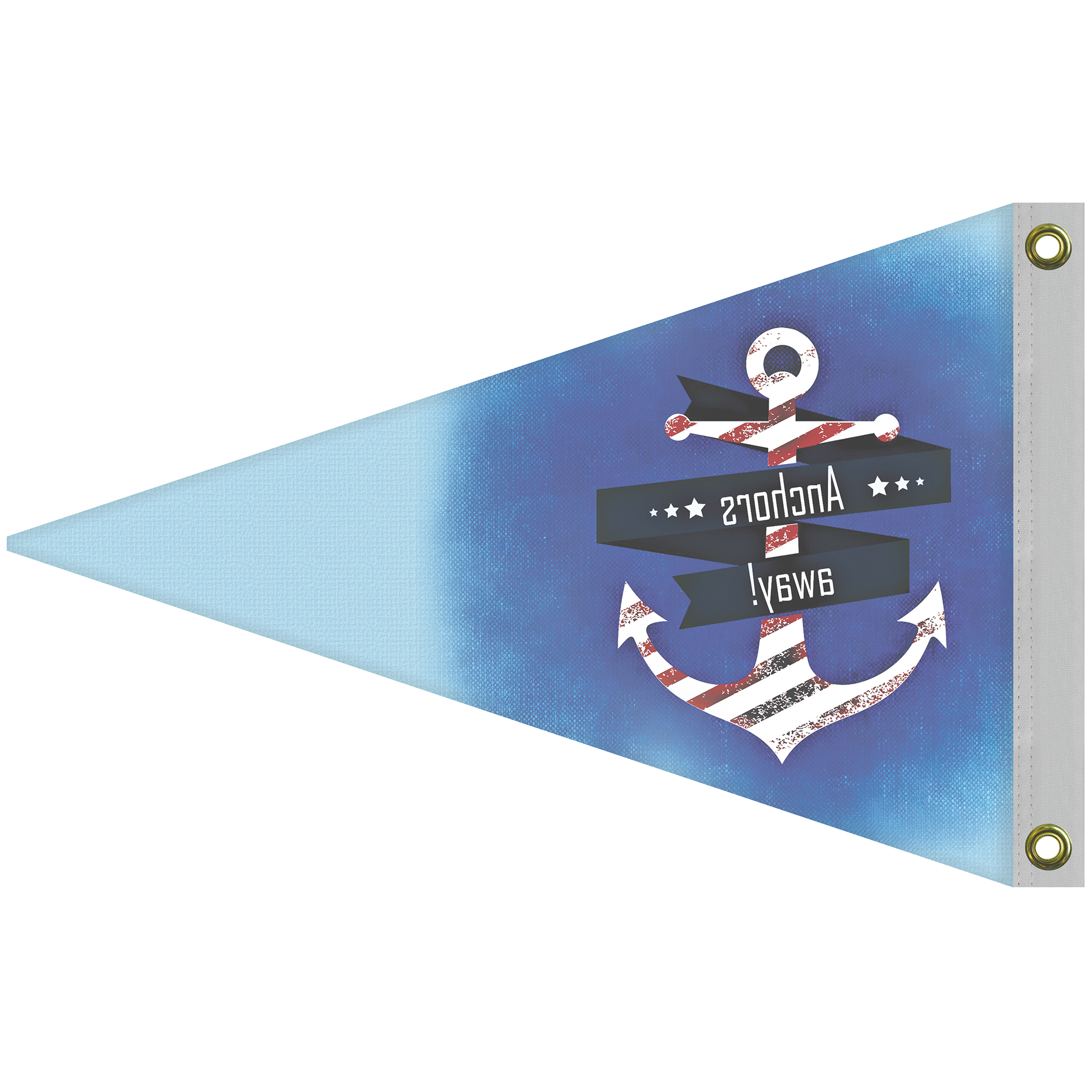 2' x 3' Single Reverse Knit Polyester Pennant
