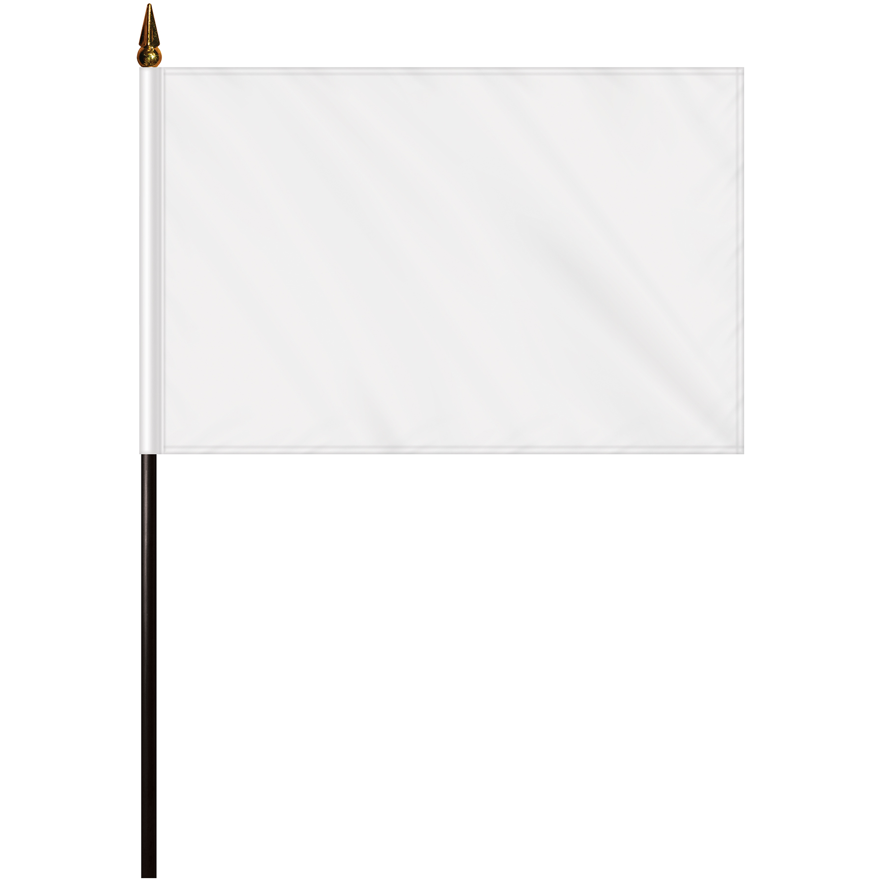 6" x 9" Double Sided Polyester Stick Flags