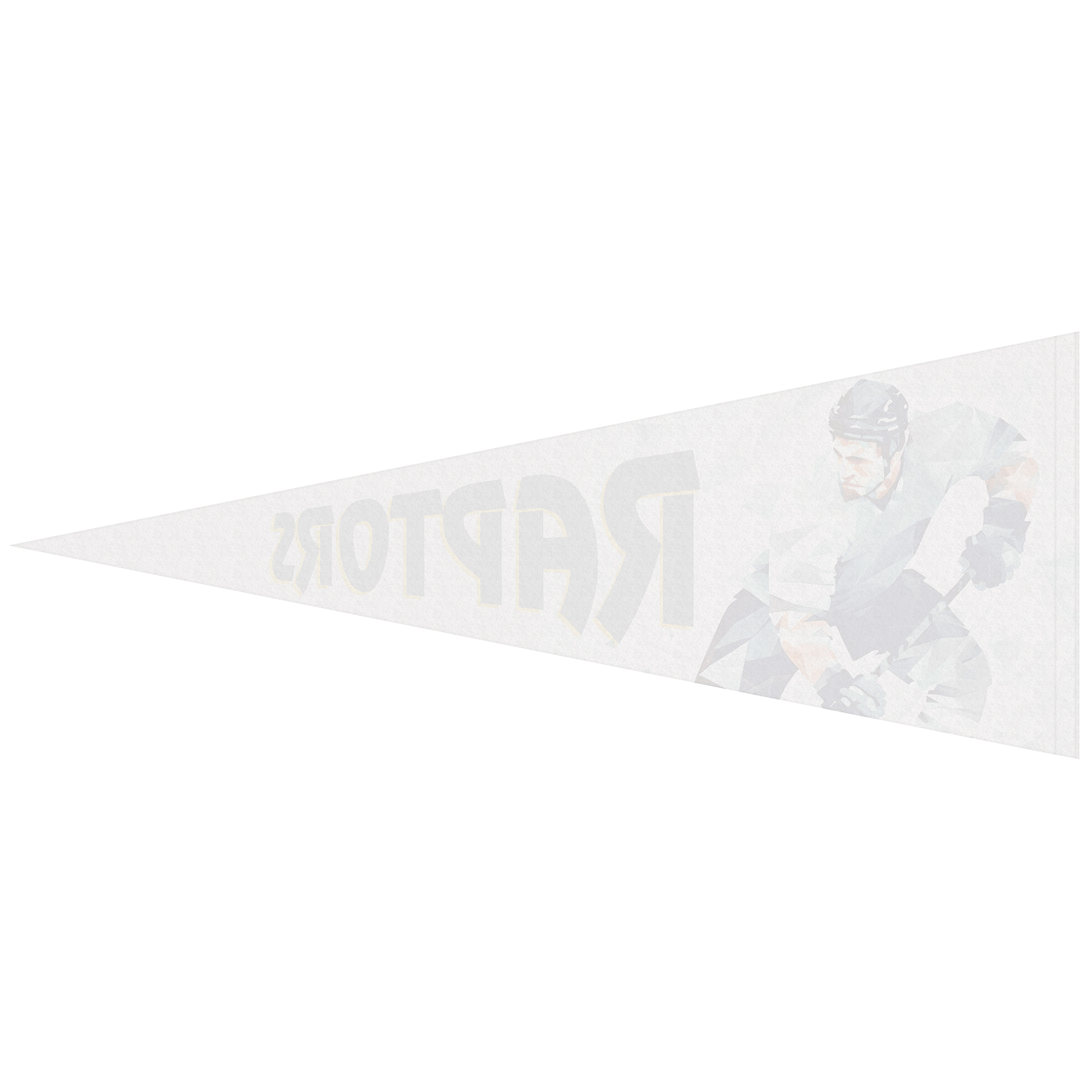 12" x 30" Custom Printed Soft Felt Pennant