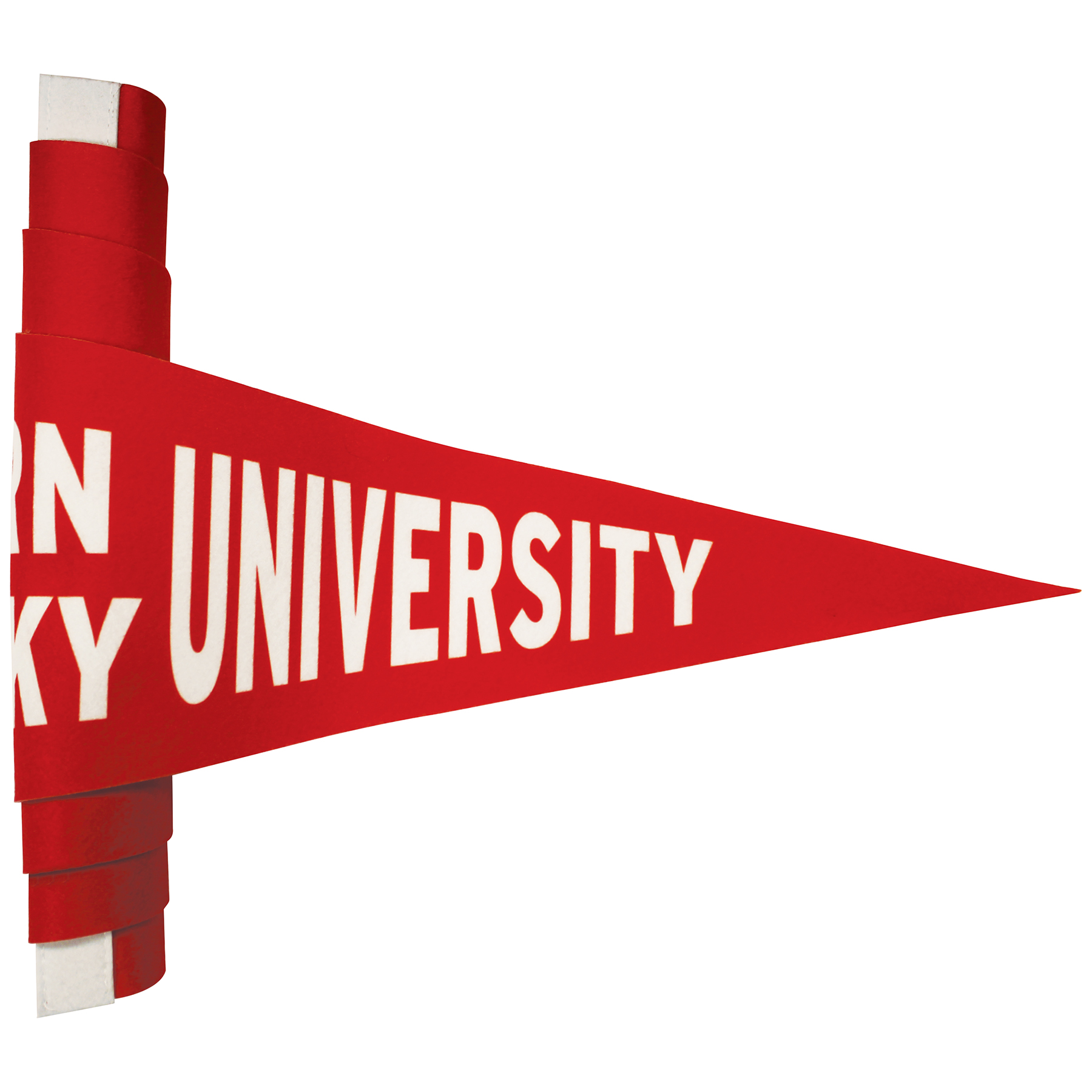 4" x 10" Custom Printed Soft Felt Pennant