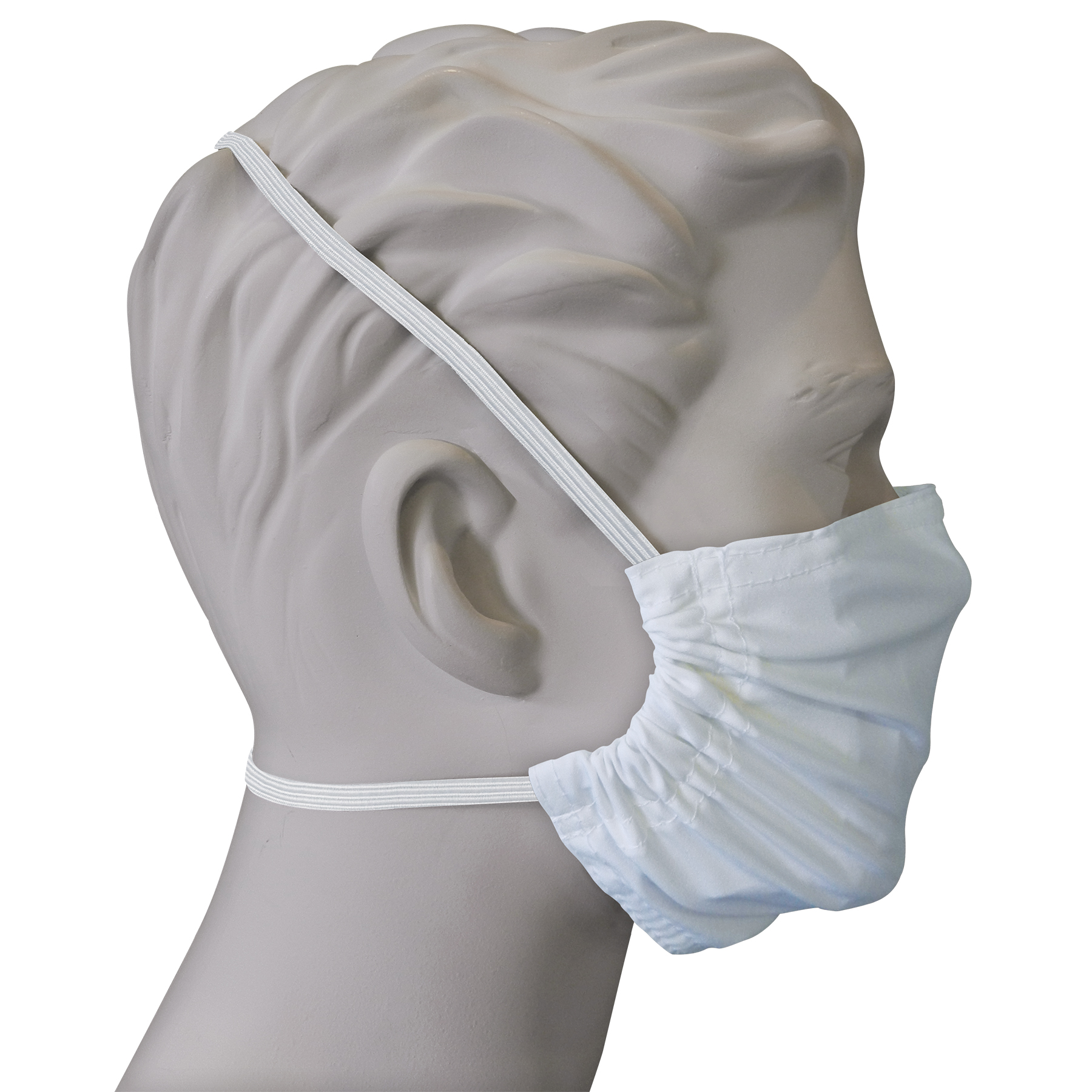 Premium White Fabric Face Mask
