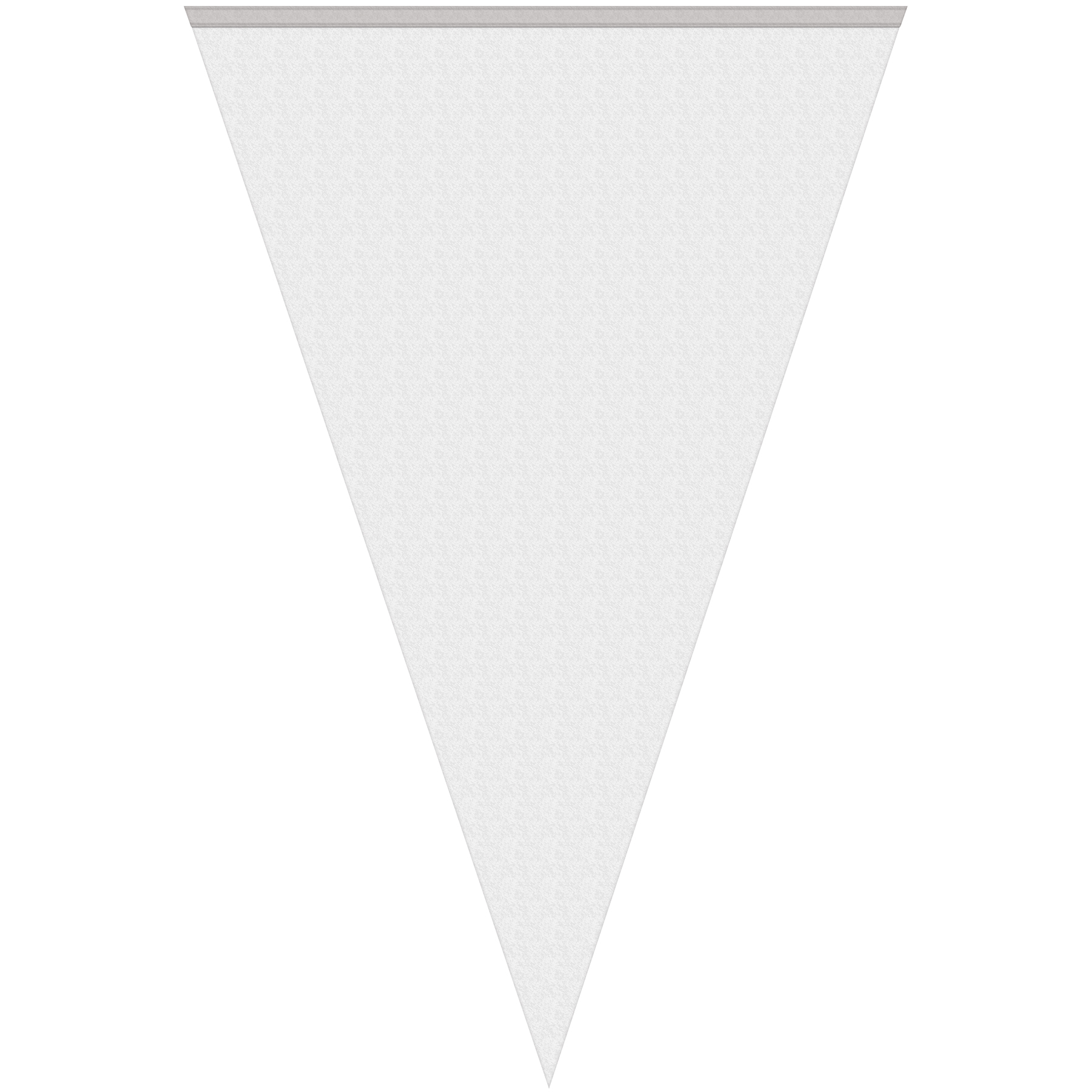 24" x 36" Vertical Triangle Shaped Felt Banner