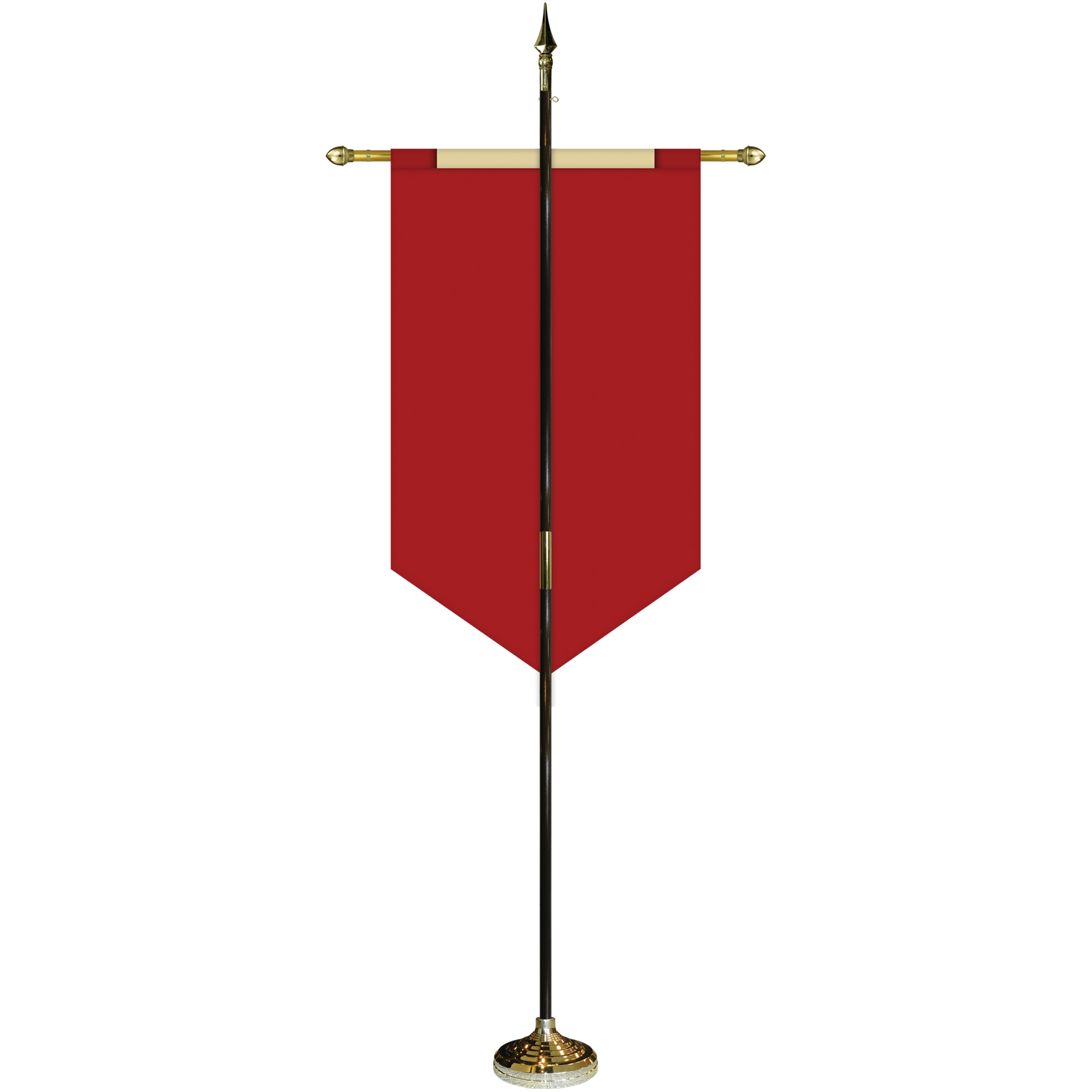 30" x 48" Premium Gonfalon 8' Kit / V-Cut