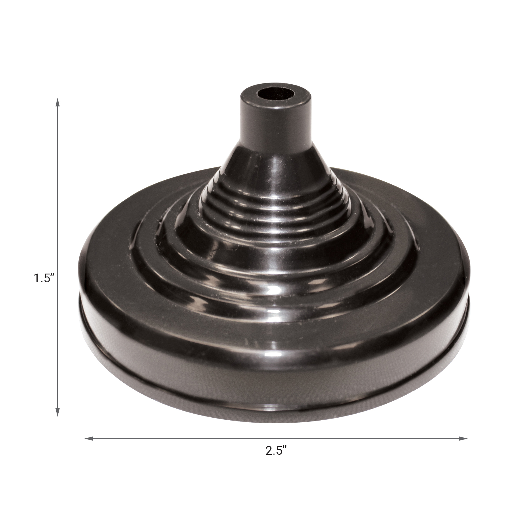 Round Stick Flag Base - 1 Hole