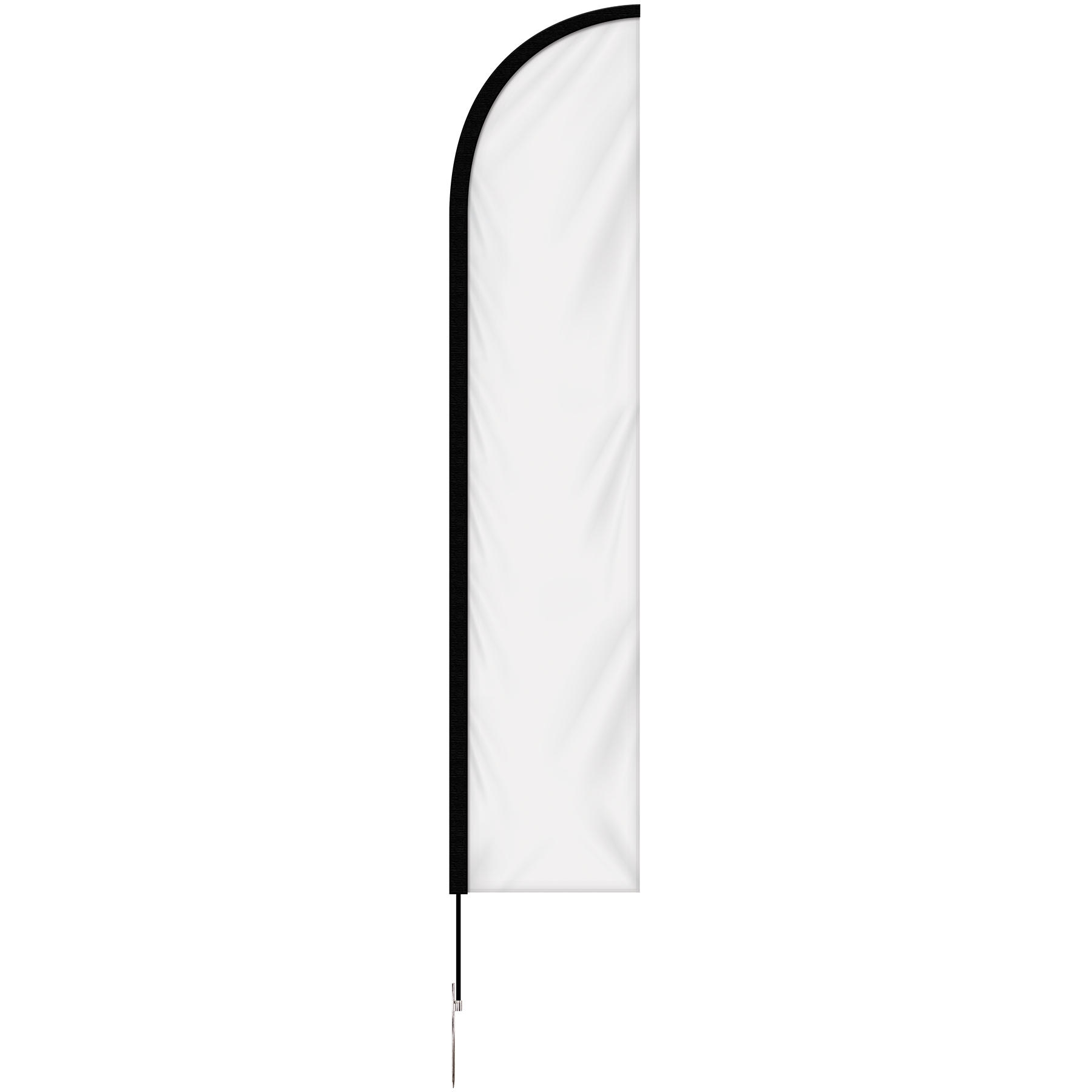 10' Double Sided Portable Half Drop Banner w/ Hardware Set