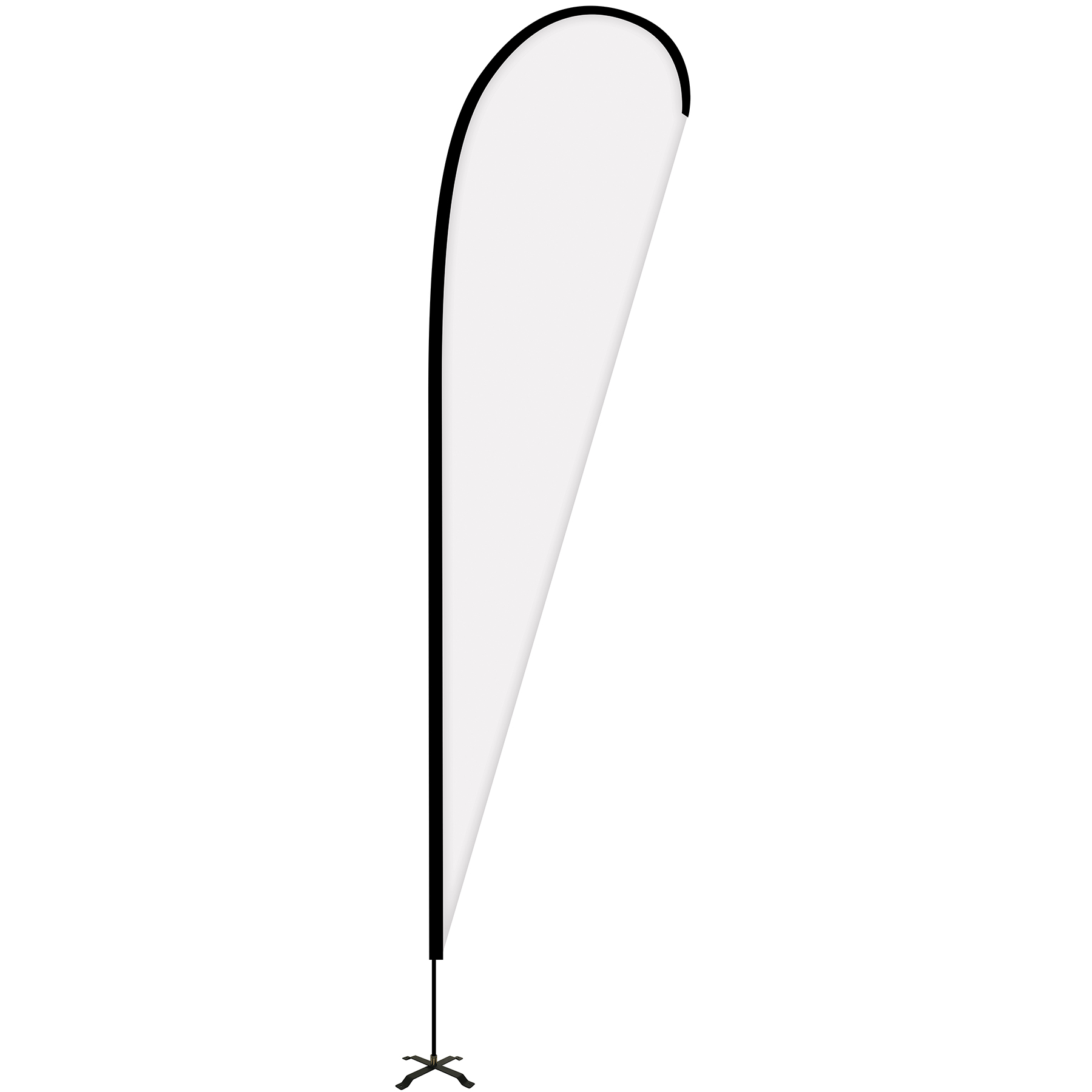 12' Portable Single Reverse Teardrop Kit with Cross Base