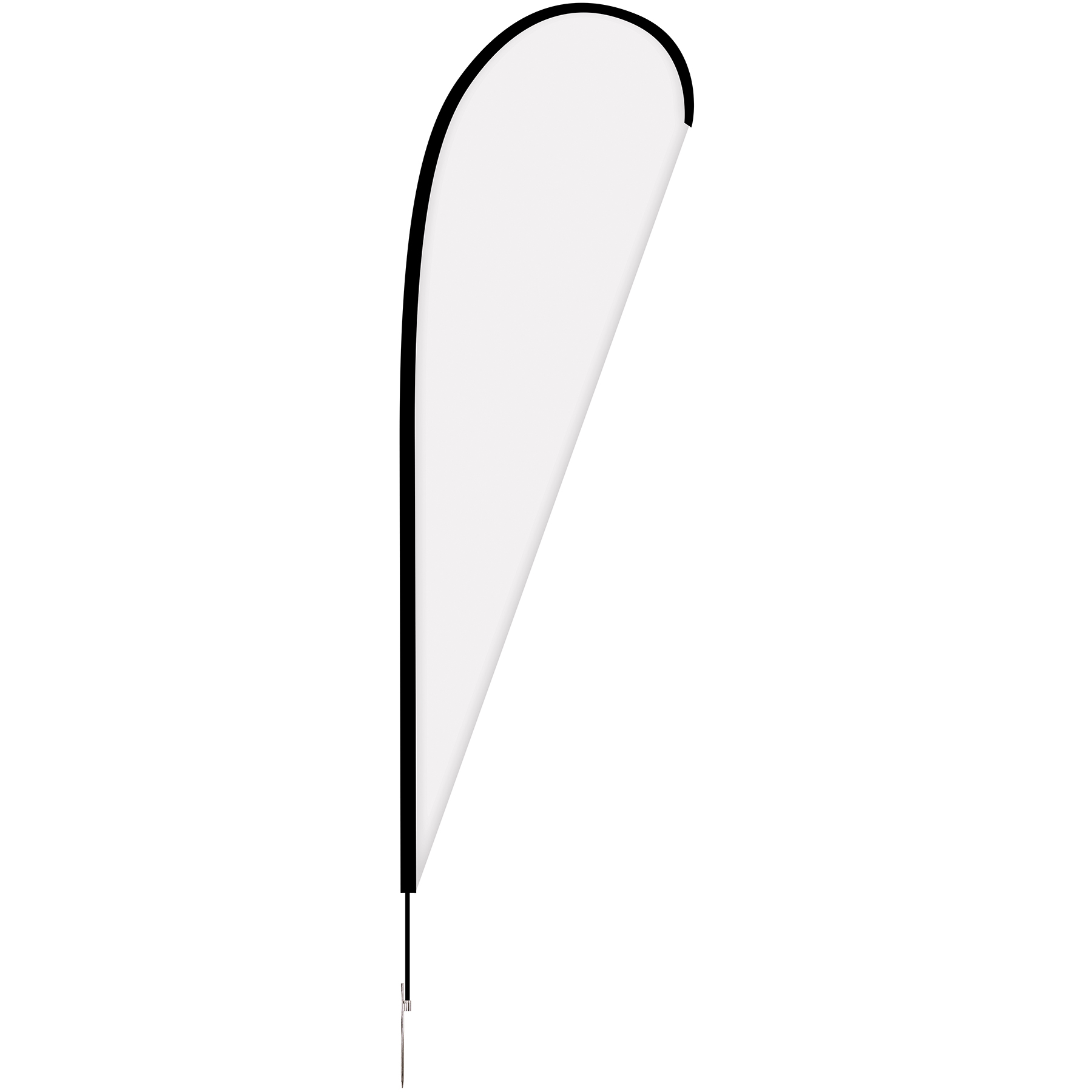 10' Double Sided Portable Teardrop Banner w/ Hardware Set