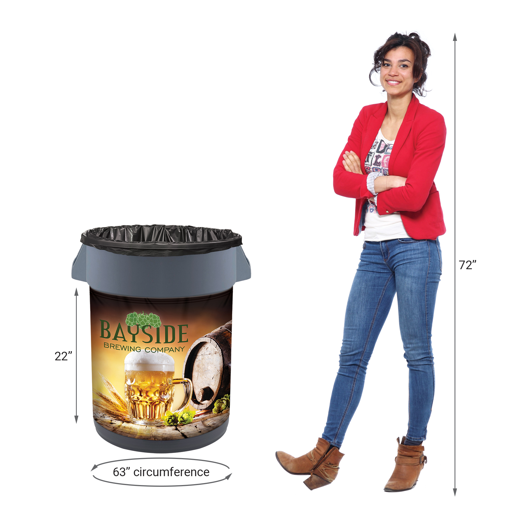 22" Stretch Bin Wrap