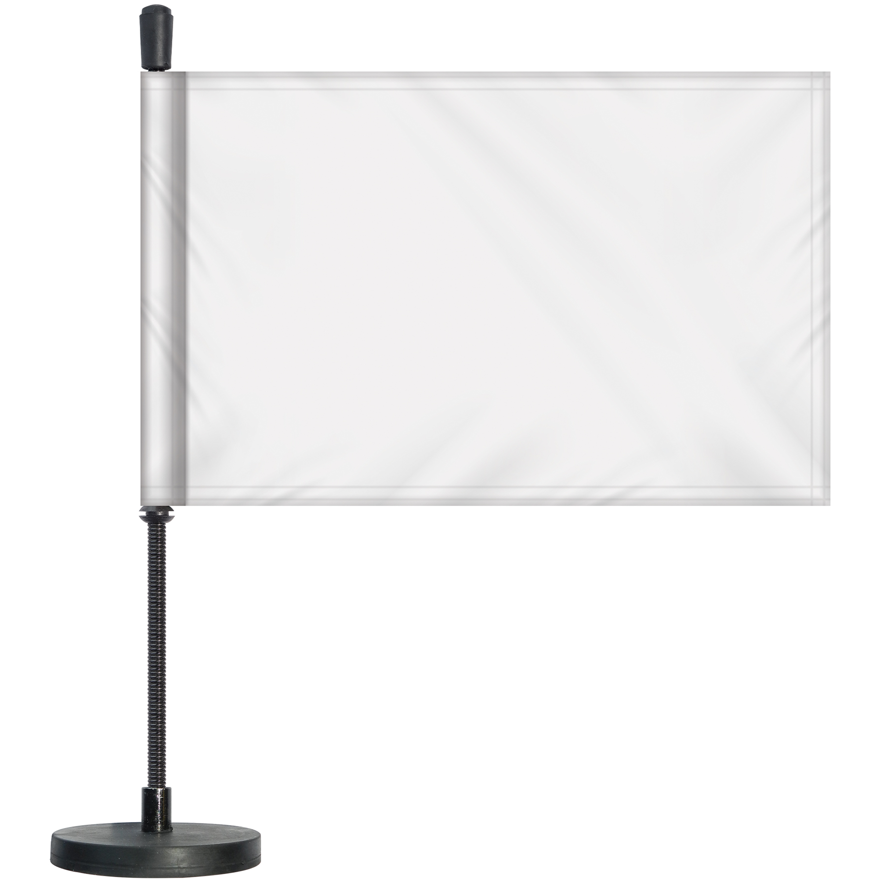 Custom Magnetic Car Flags - Single Reverse
