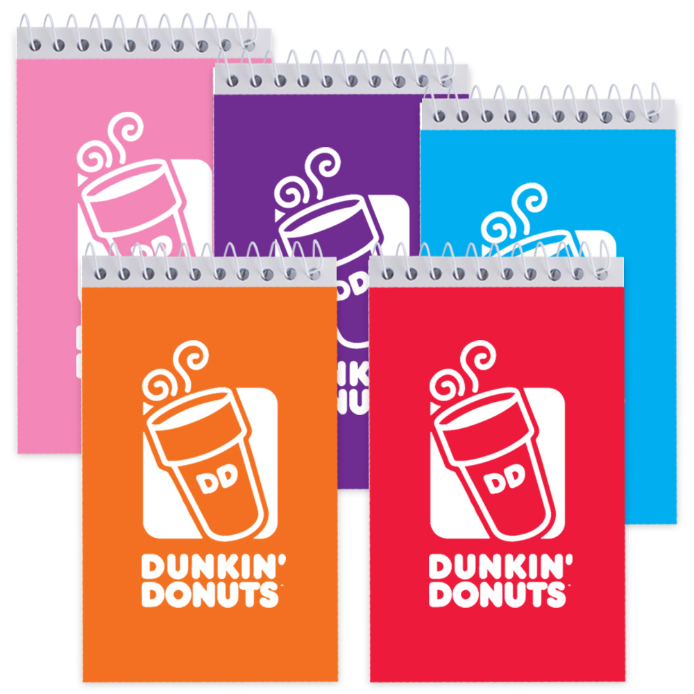 SimpliColor 3" x 5" Top-Bound Flip Notepad