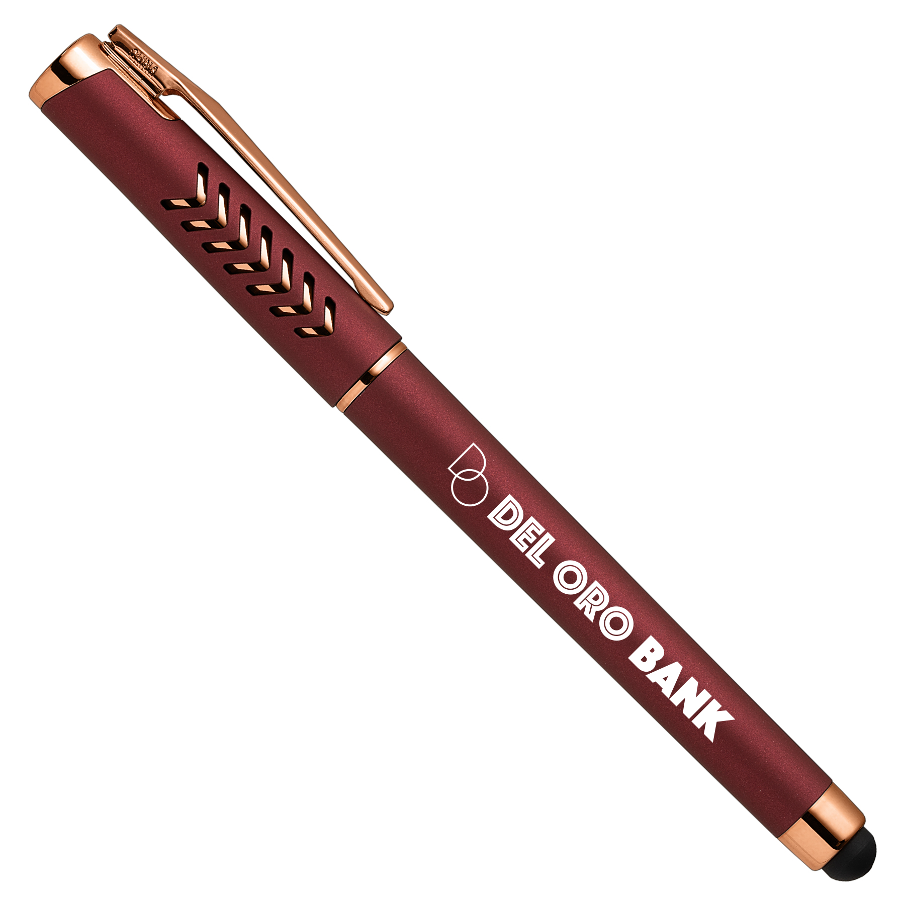 Hollywood Rose Gold Gel Pen w/Stylus