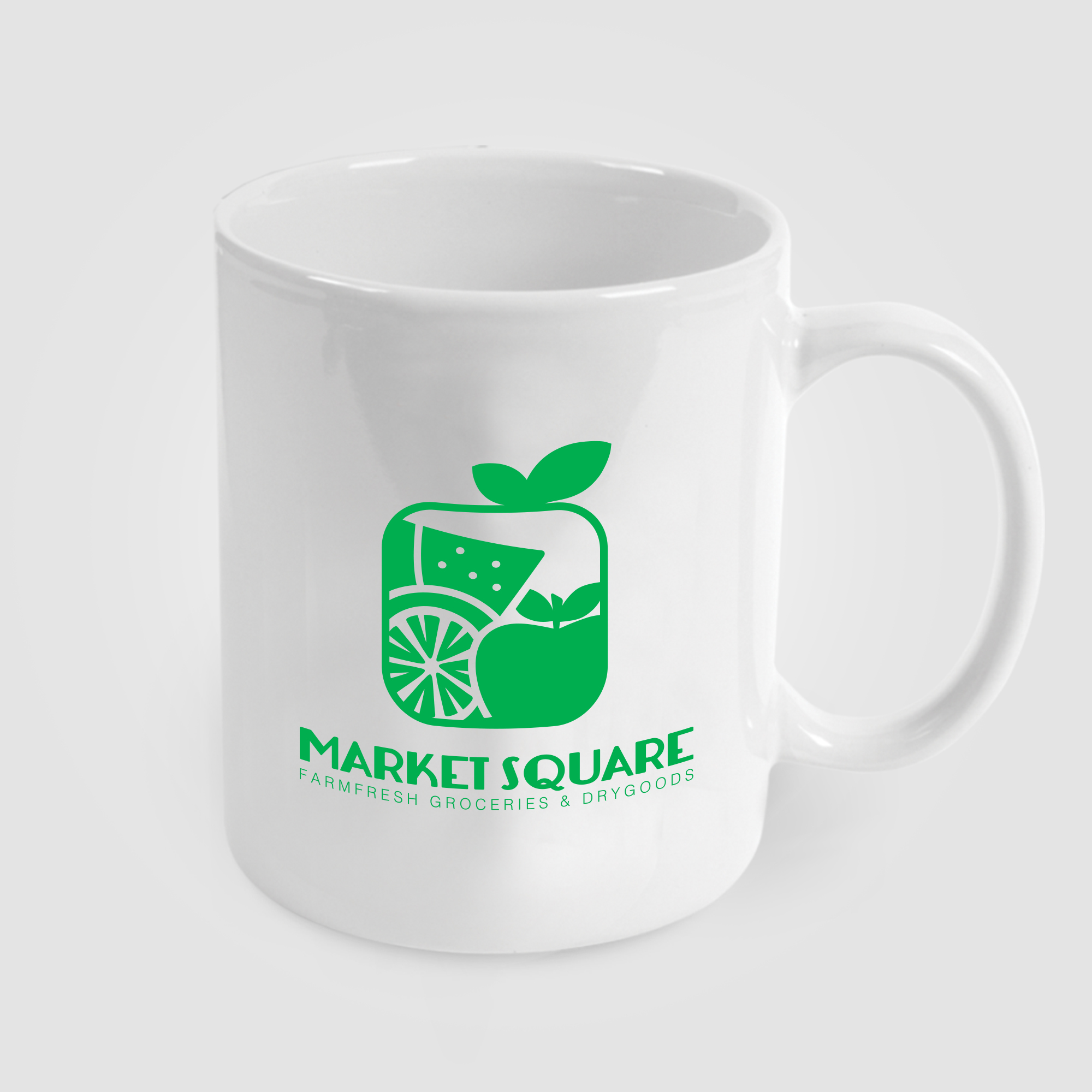 Seattle - 12 oz. White Ceramic Mug