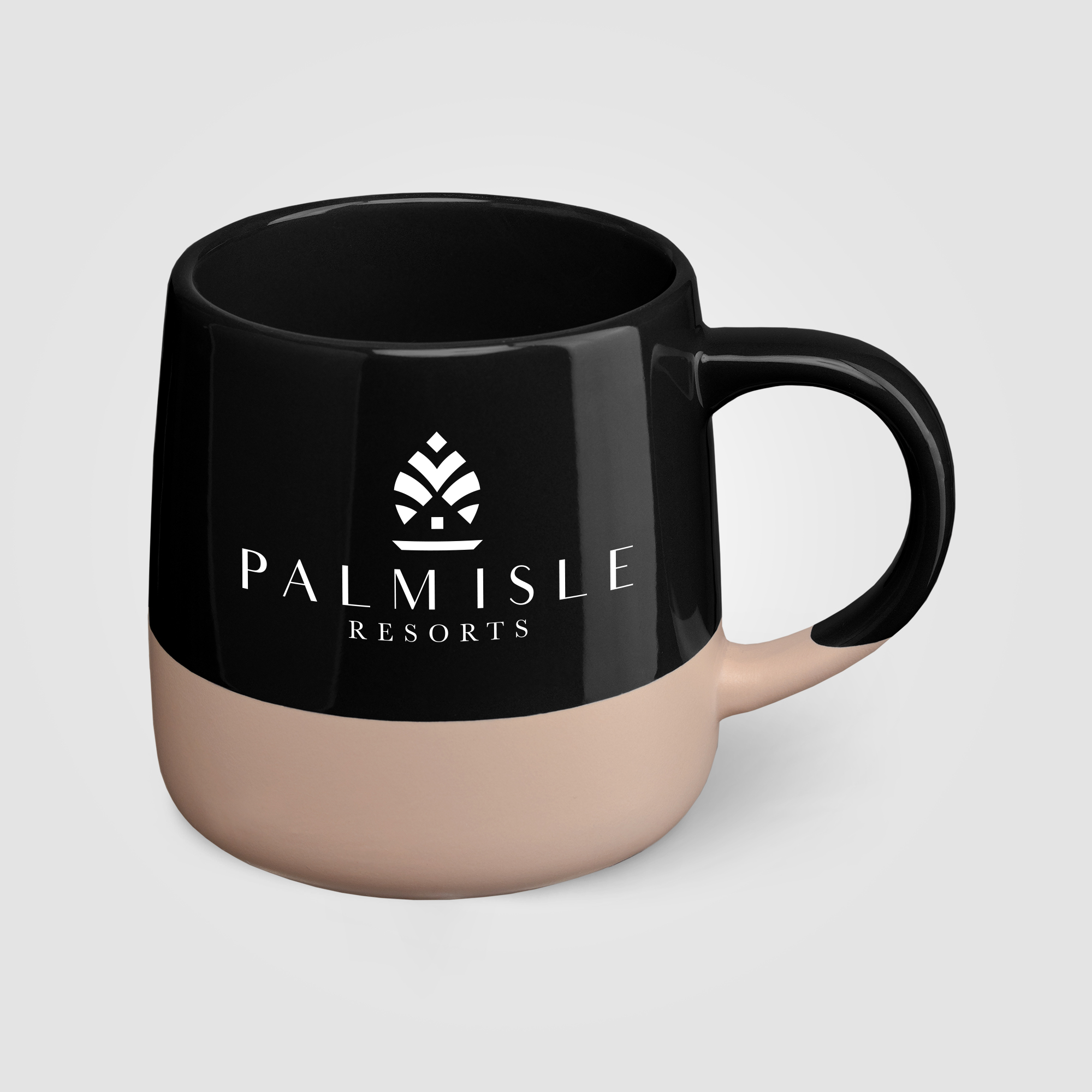 Atlas Ceramic Color Block Mug - 15 oz.