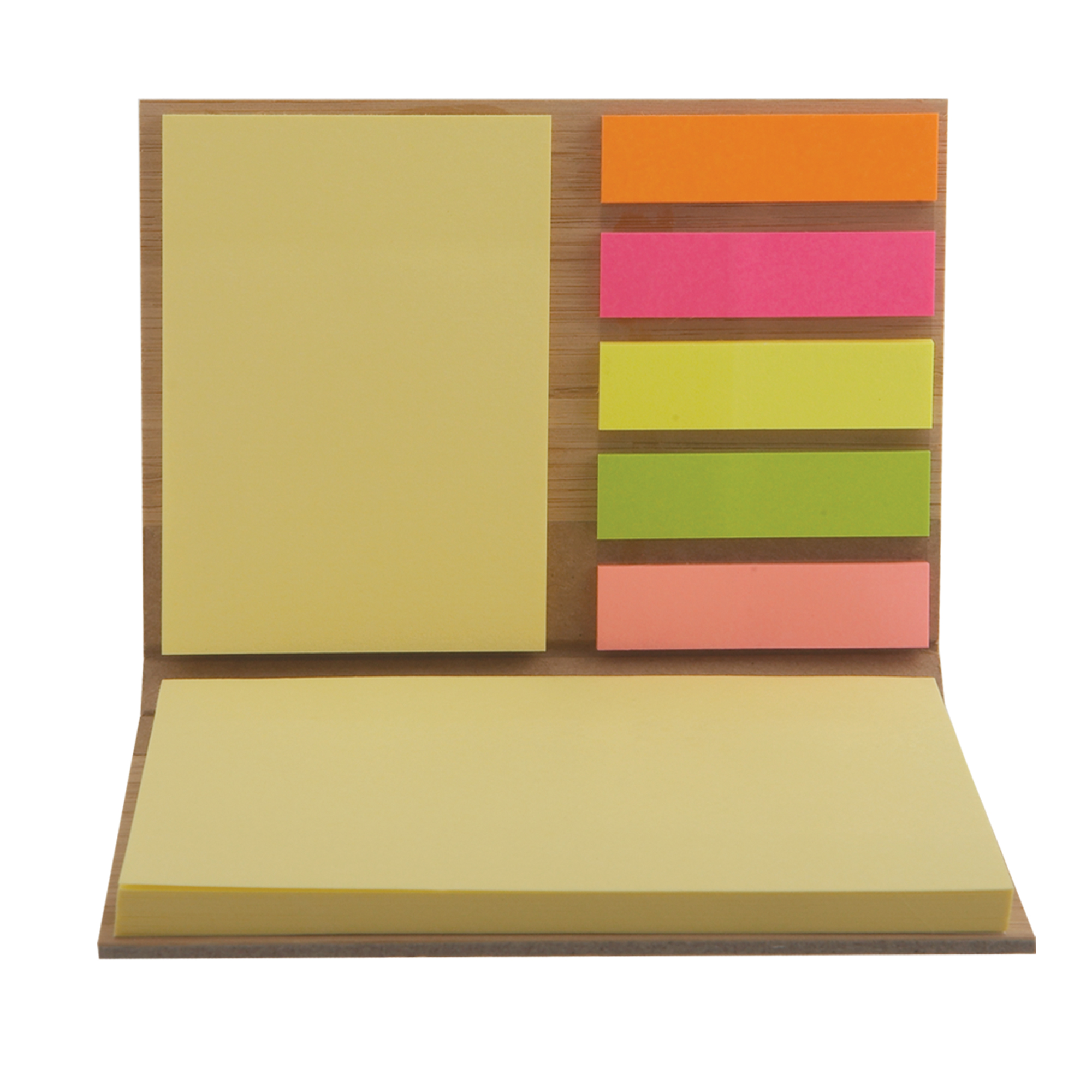Bamboo Sticky Notepad - Laser