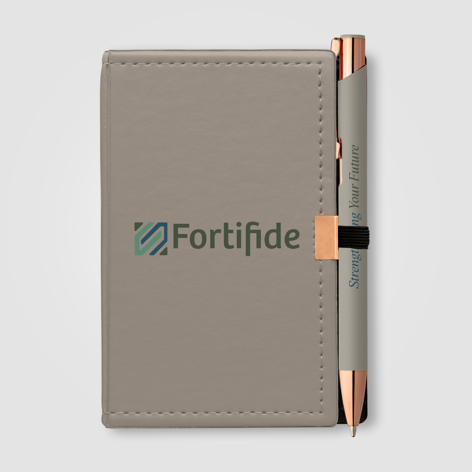 Note Caddy & Crosby Rose Gold Pen Gift Set - ColorJet