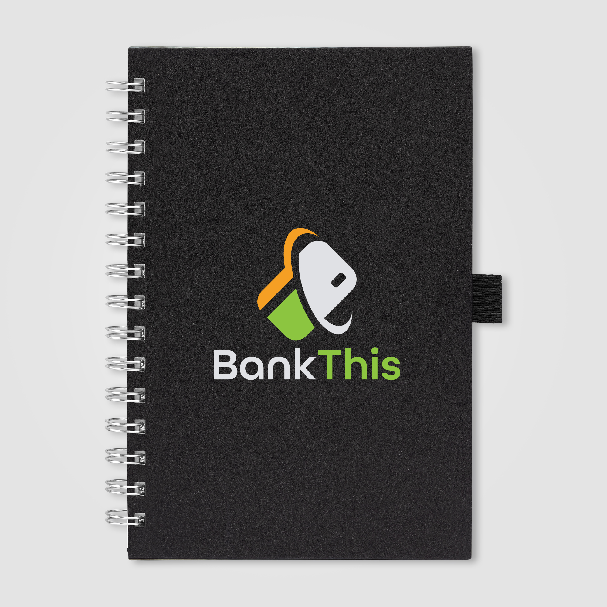 Terra Recycled Milk Carton Hard Cover Spiral Notebook - A5 - ColorJet