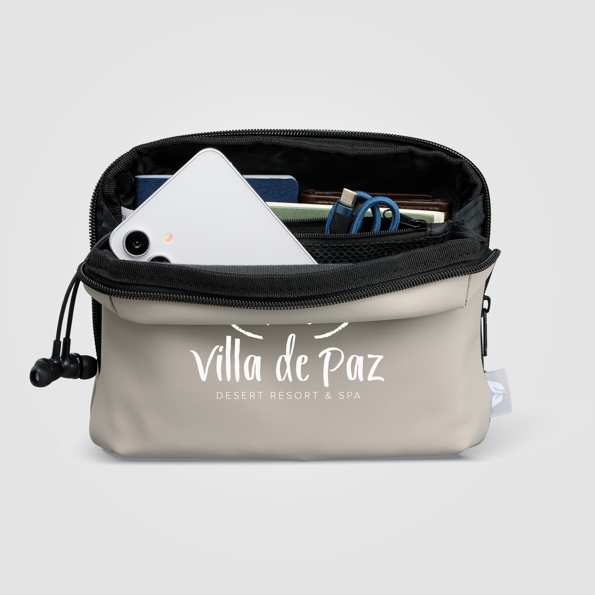 Malmö rPET Multi Pocket Zippered Utility Pouch - 2L