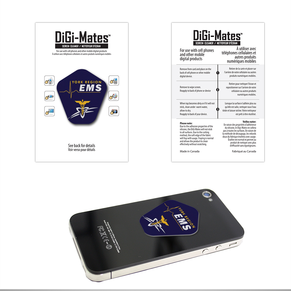 DiGi-Mates™ Mobile Screen Cleaner - Badge