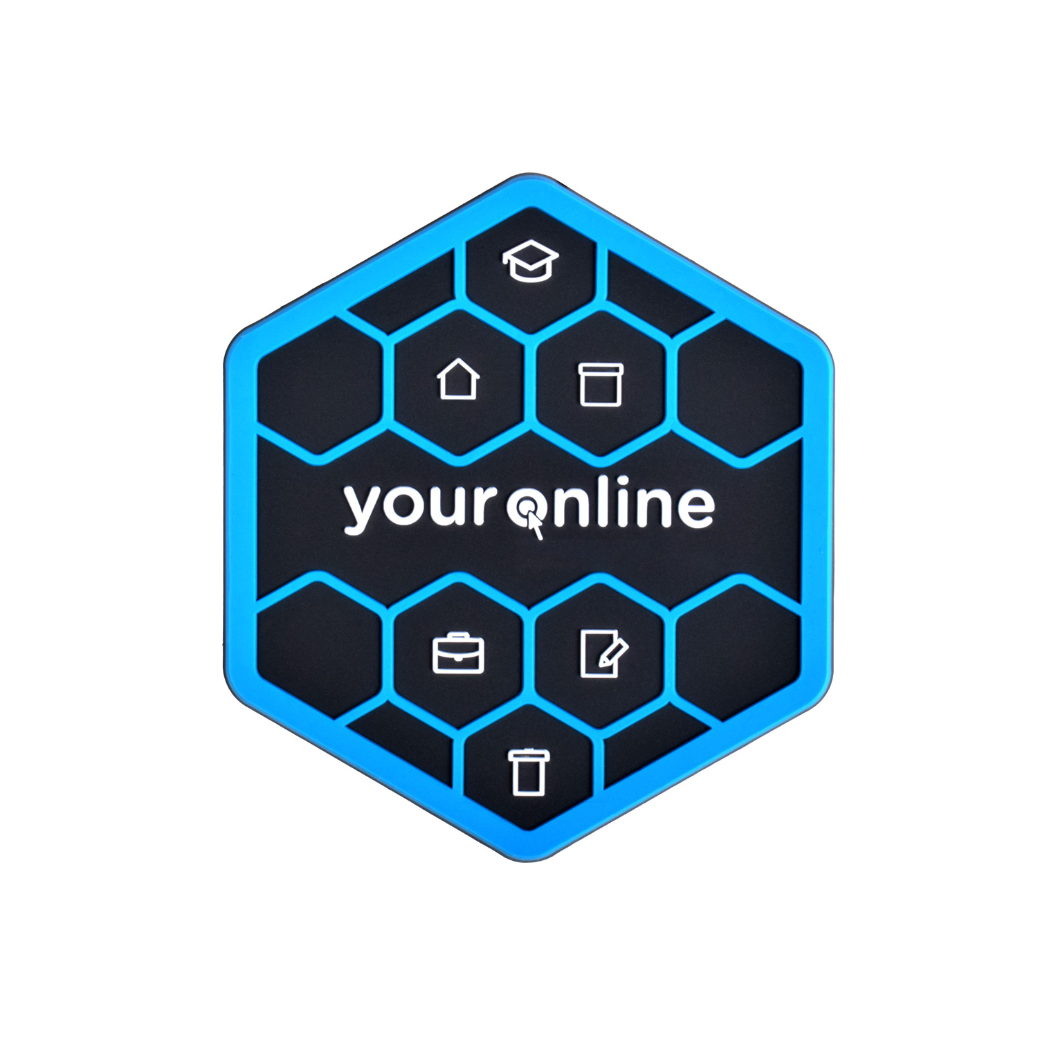 2d PVC Coasters - Custom Shape