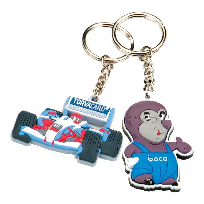 Keychains, 2D PVC