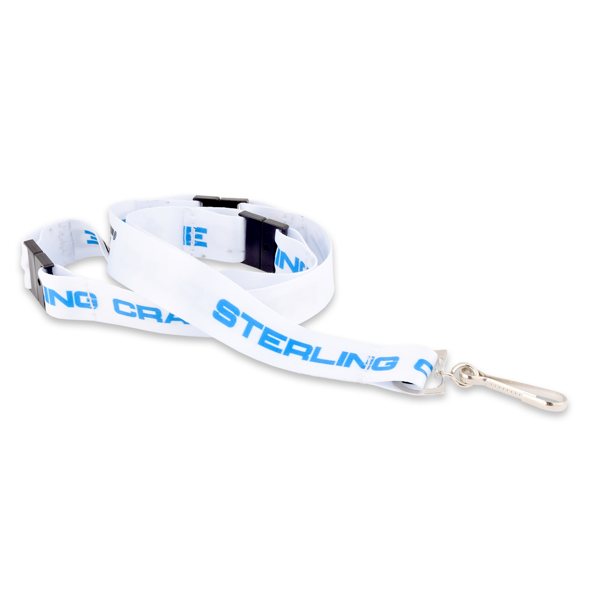 China Sublimated Lanyard with 3 Point Safety Breakaway