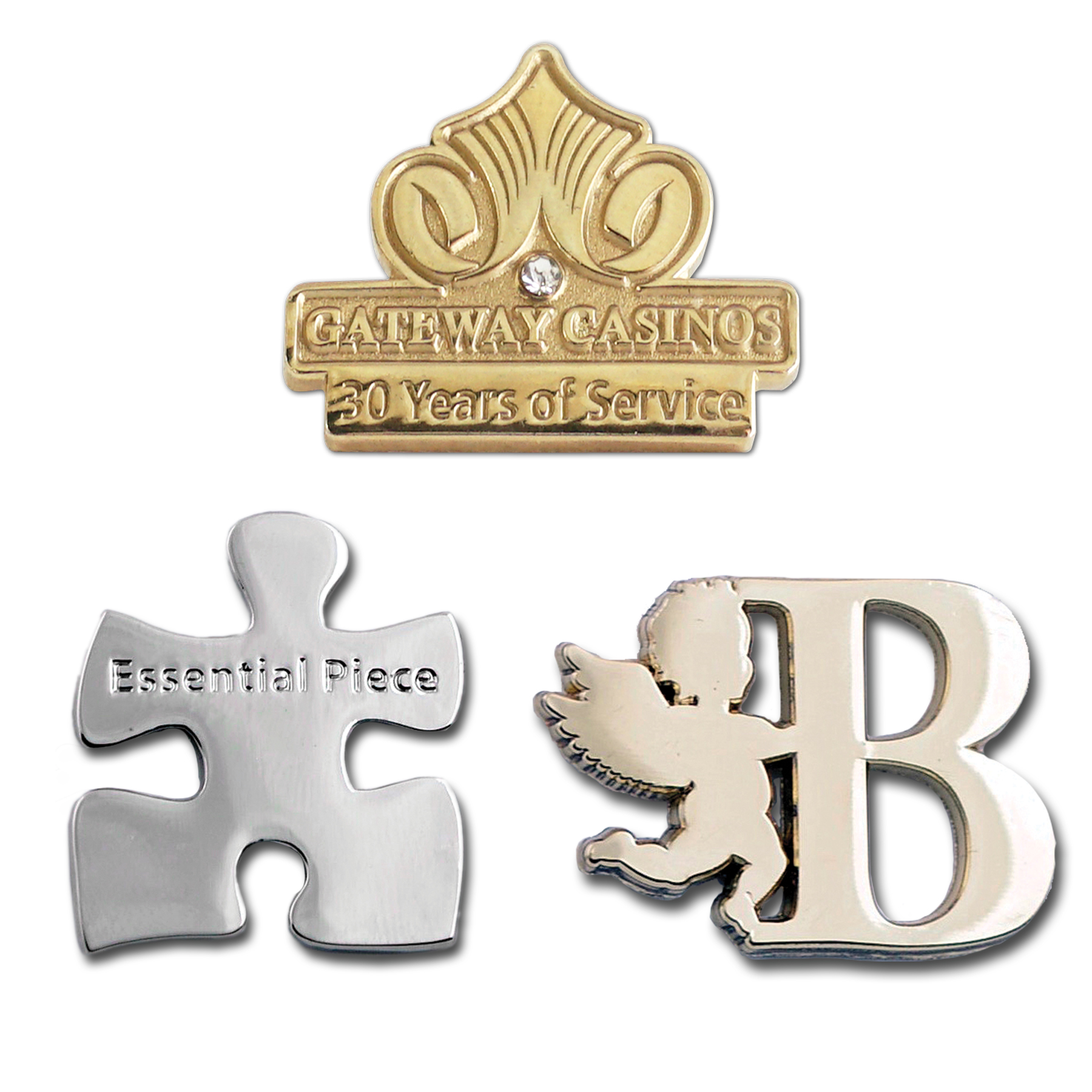 Die Struck Lapel Pin (0.5")