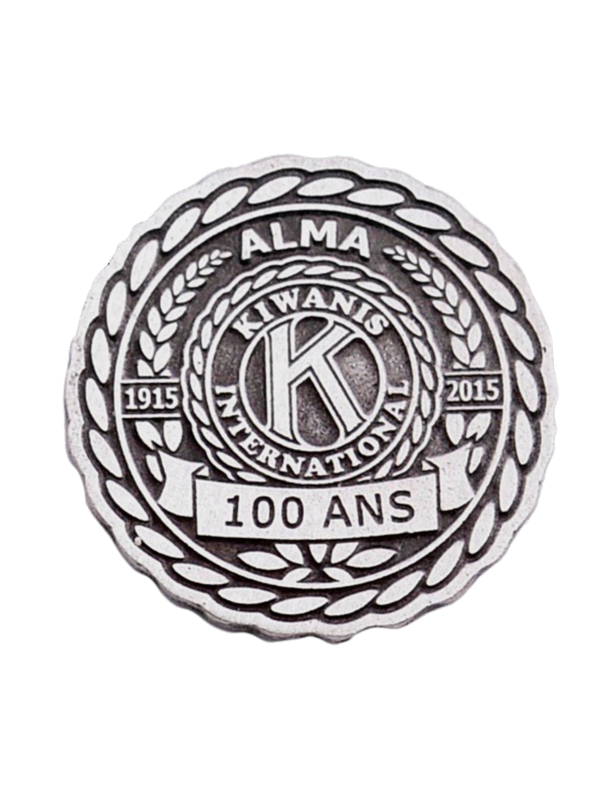 Solid Pewter Lapel Pin (0.50")